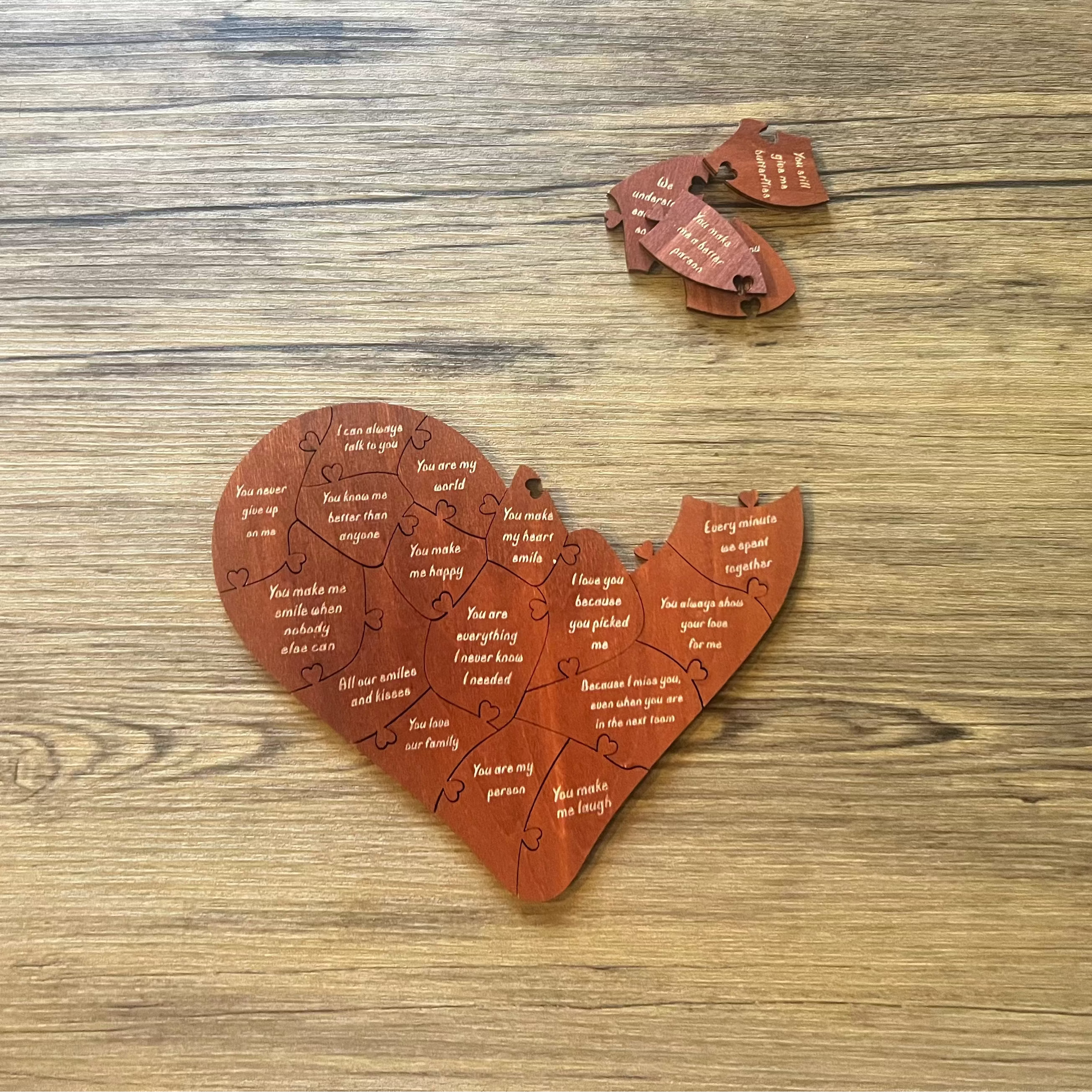 20 Reasons Puzzle - Why I Love You